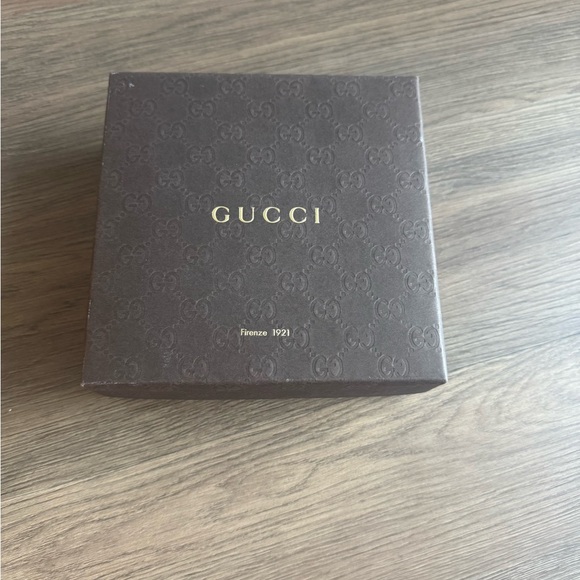 Gucci | Other | Gucci Dark Brown Embossed Logo Gift Box | Poshmark
